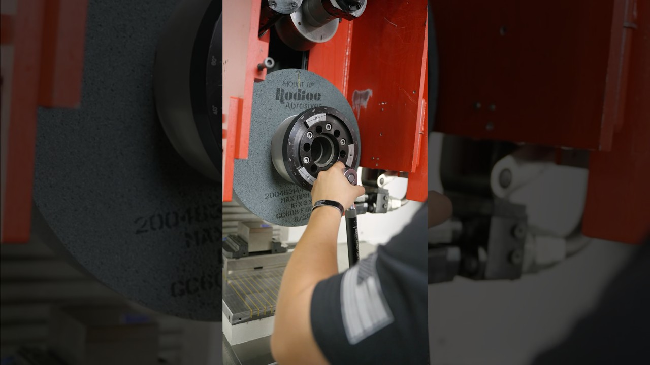 CNC Grinding Titanium with Silicon Carbide