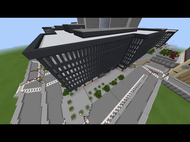 The Original World Trade Center (1:1 Scale) Minecraft Map