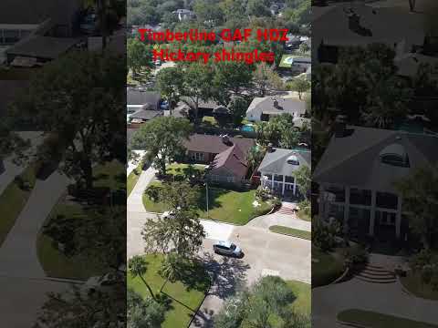 GAF Timberline Hdz Hickory Laminated Architectural Roof Shingles