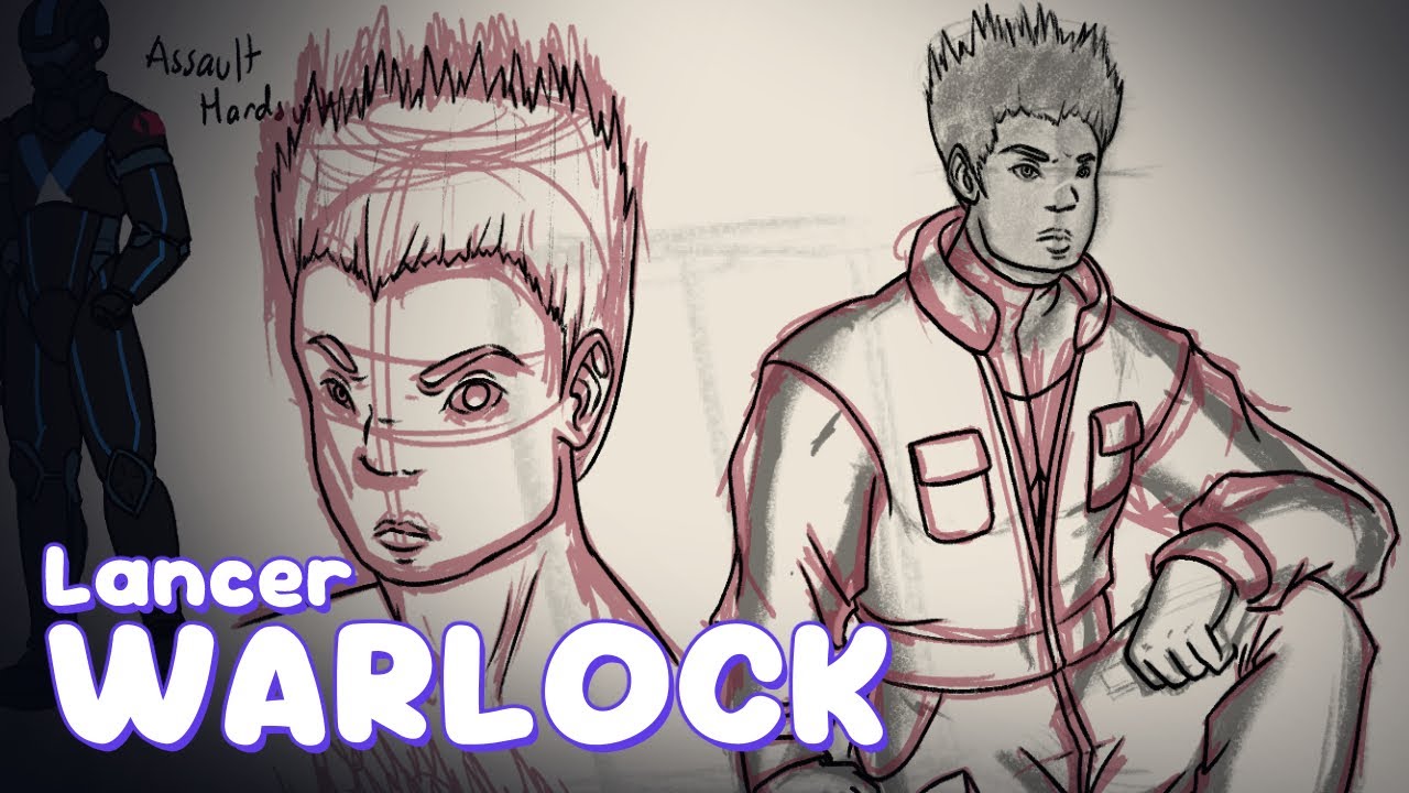 designing a mech pilot 💫 | LANCER Character Sheet