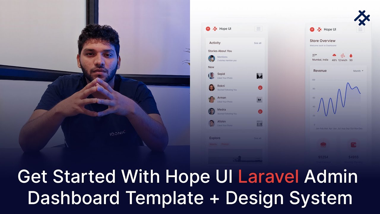 Get Started With Hope UI Laravel Admin Dashboard Template + Design System | Iqonic Design