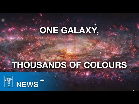 Astronomers capture galaxy in thousands of colours | ESO News