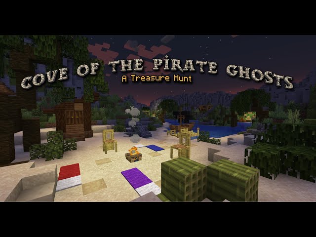 Cove of the Pirate Ghosts - A Minecraft Treasure Hunt Minecraft Map