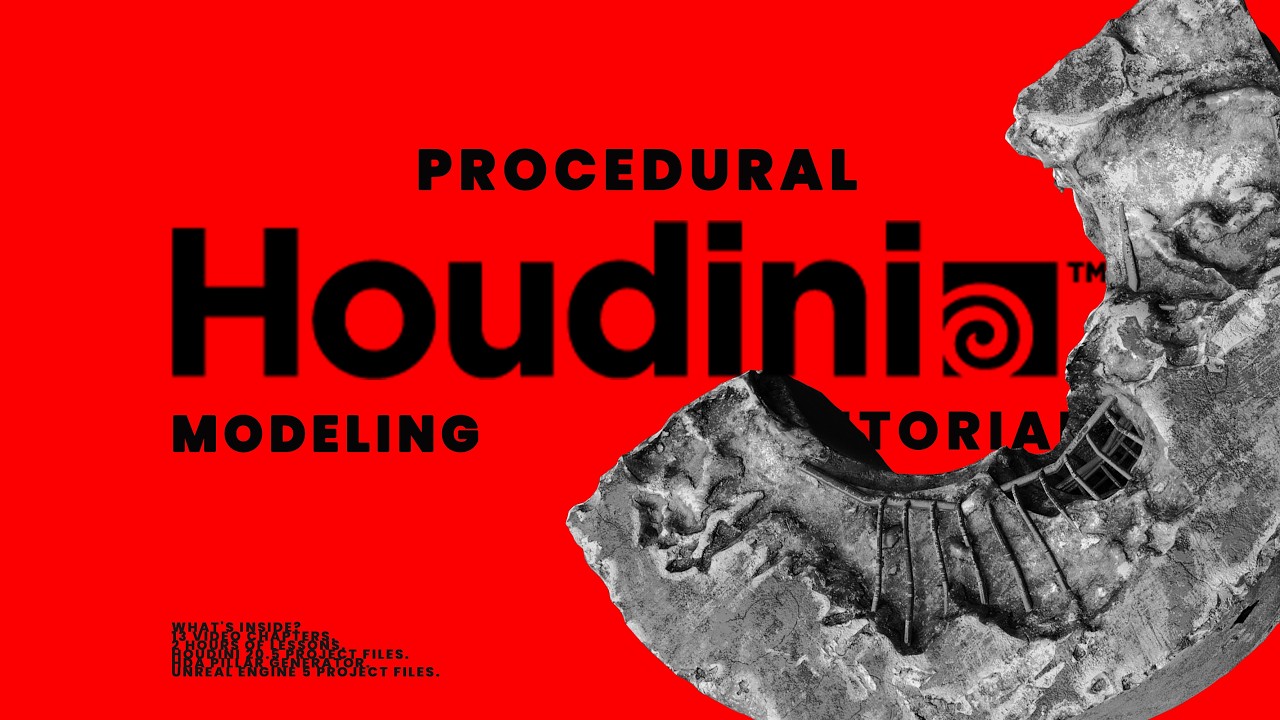 Houdini Tutorial Procedural Pillar Generator