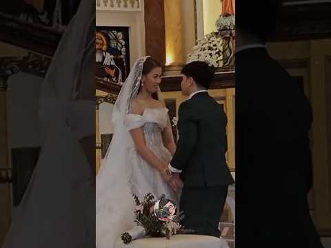 FINALLY! BUGOY CARIÑO IKINASAL NA KAY EJ LAURE, KILIG TO THE BONES! #wedding #shorts #viral