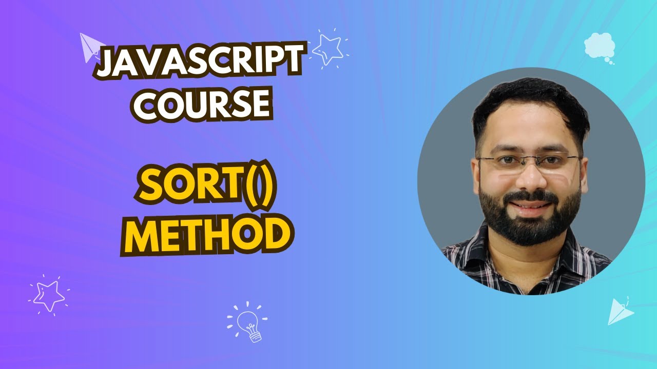 #31 sort() method in Javascript | Array Methods
