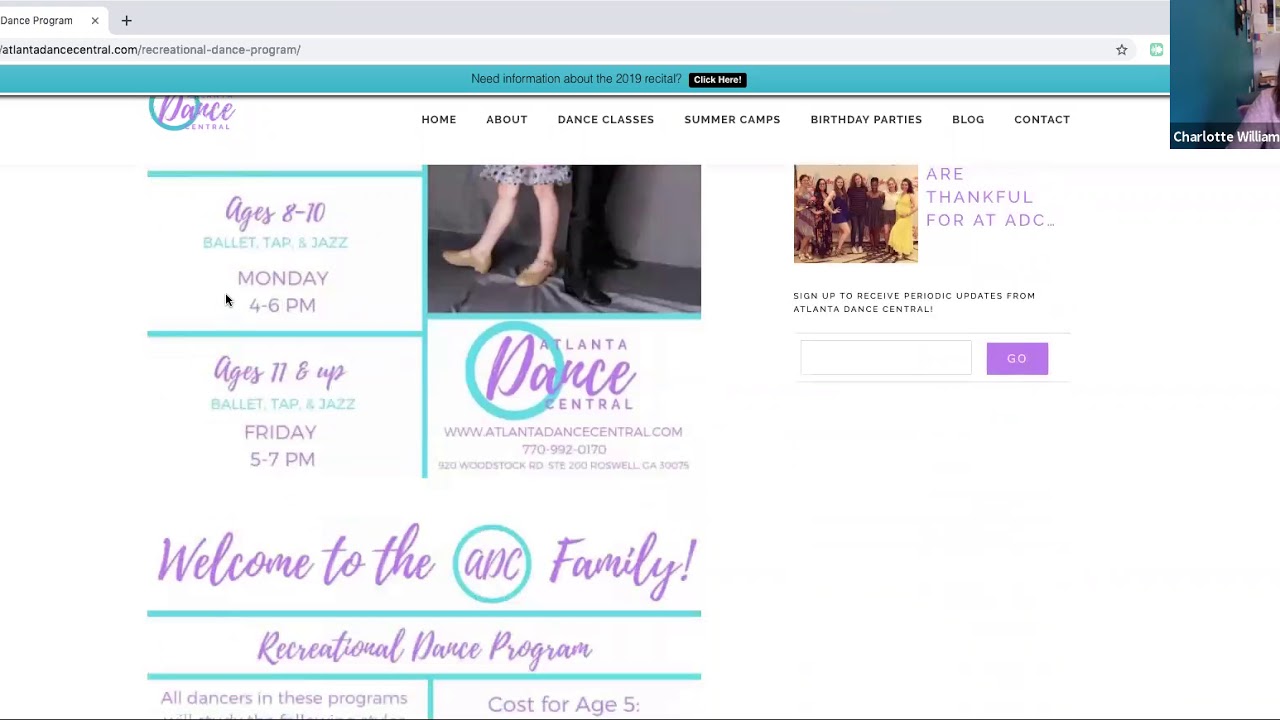 Recreational Programming for Fall 2019!