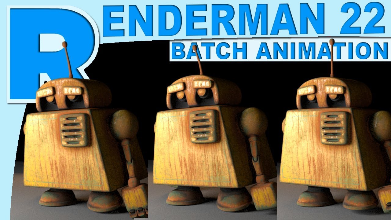 Renderman 22 Batch Rendering Tutorial