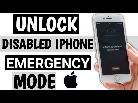 How To Unlock Any iPhone Disabled Without Computer And Bypass | iPhone Disabled Connect to iTunes |