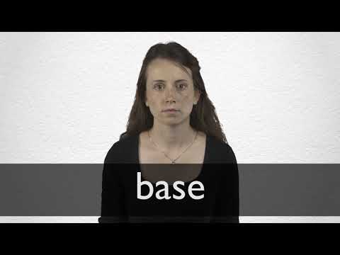 How to pronounce BASE in British English