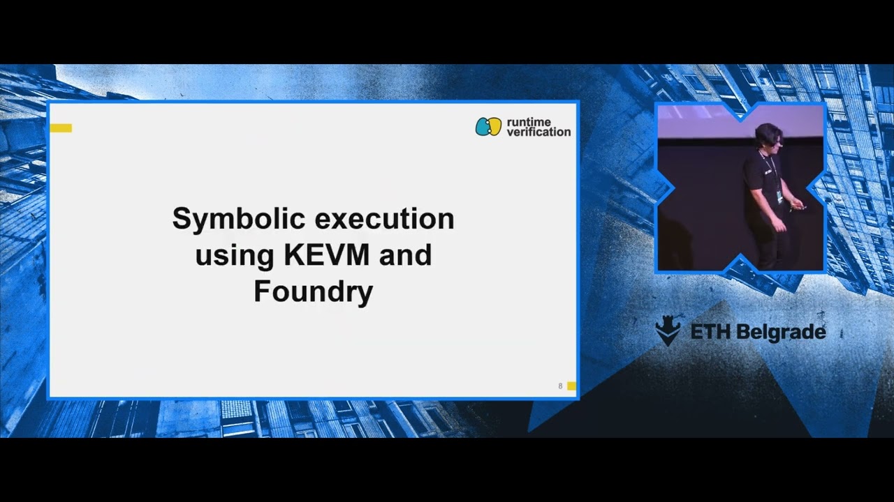Symbolic testing in Solidity using KEVM and Foundry - Andrei Văcaru - Runtime Verification, Inc.