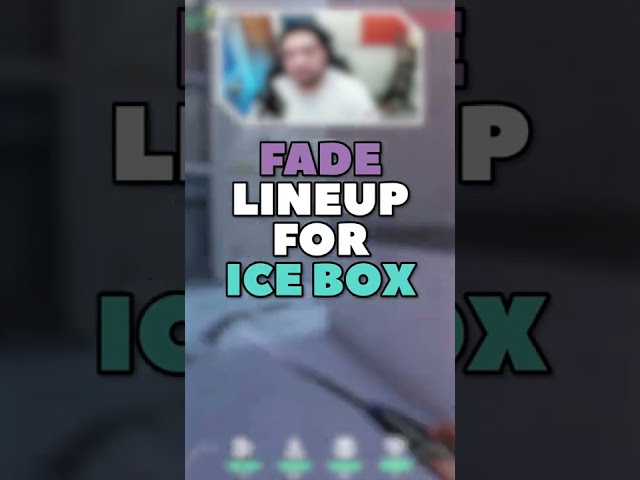 All Fade lineups for Icebox in Valorant