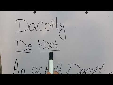 Dacoity Meaning| vocal style| Synonym| All in 0ne