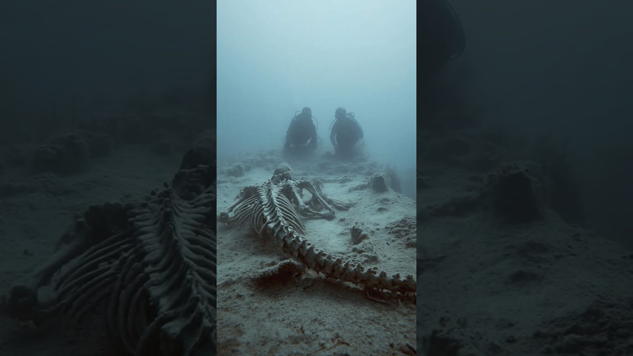 Real Mermaid Skeleton Found in Ruins of Sunken City