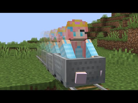 Making Minecarts Go Faster With Command Blocks