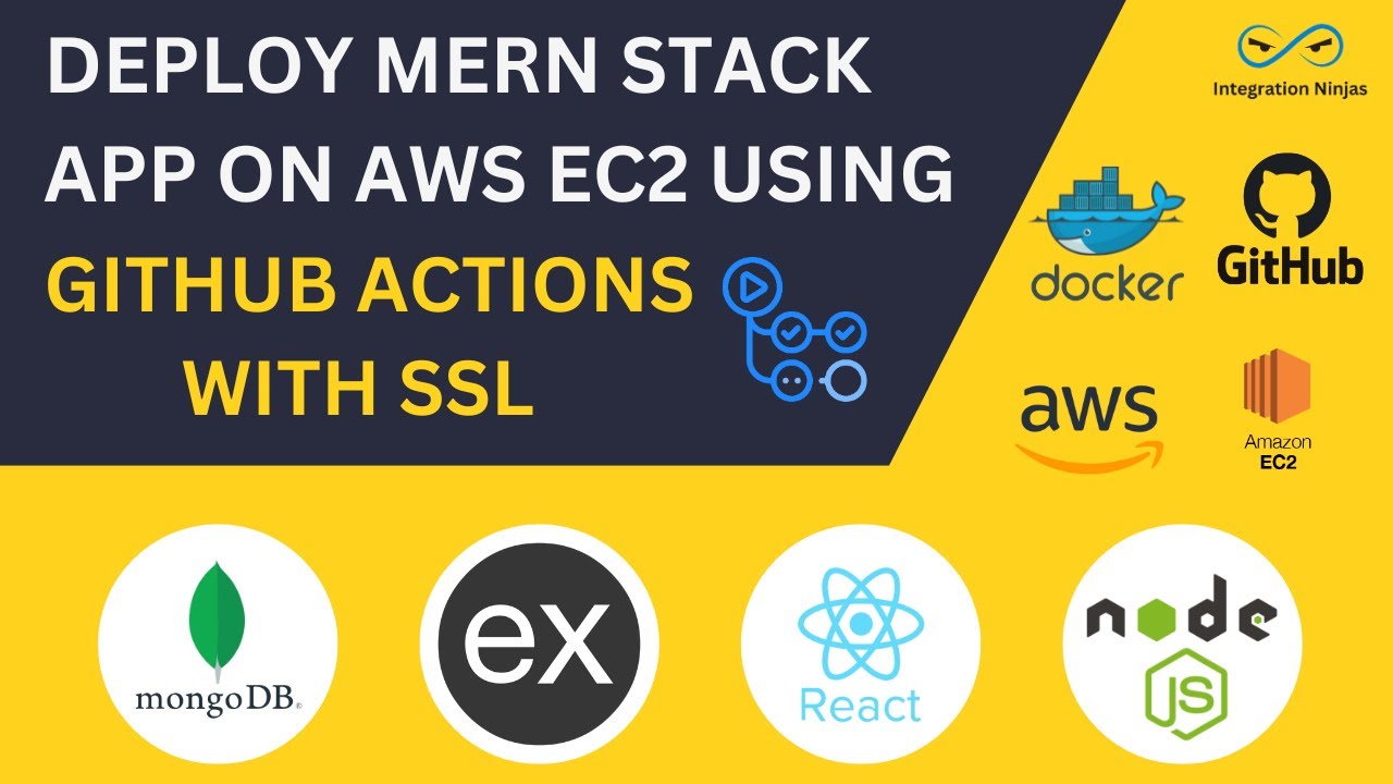Deploy MERN Stack App on AWS EC2 using GitHub Actions & SSL Setup