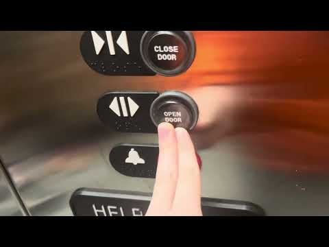 Broken Buttons Thyssenkrupp aroua Hydraulic Elevator at Coquitlam Library in Coquitlam BC