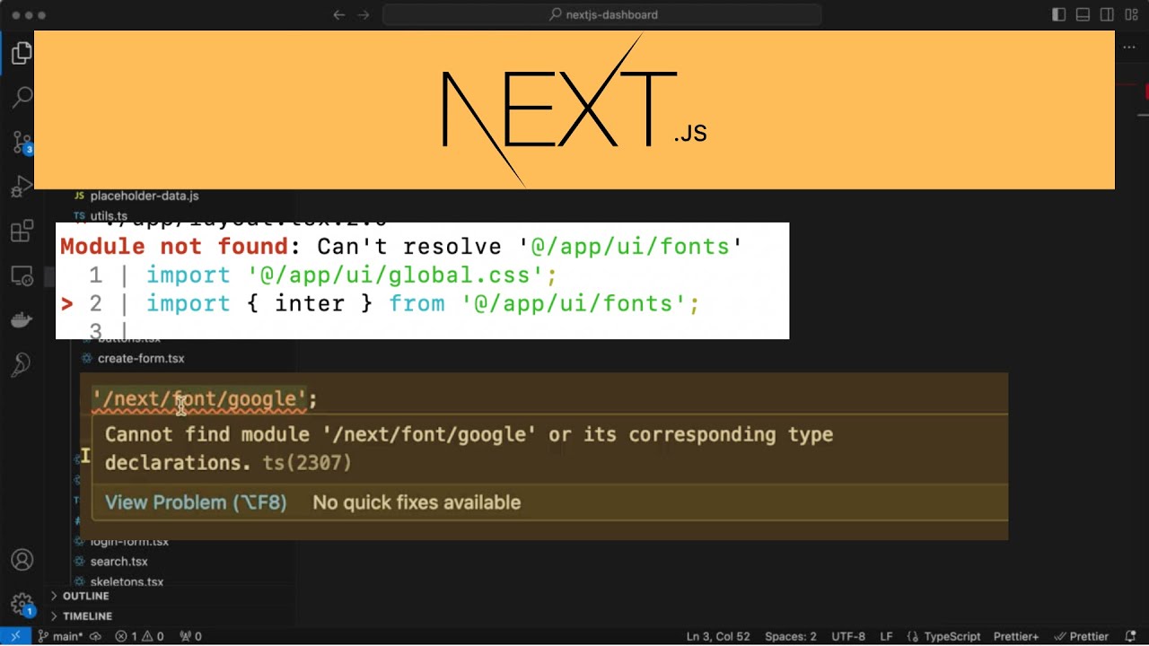 cannot find module or its corresponding type declarations | next js module not found #nextjs