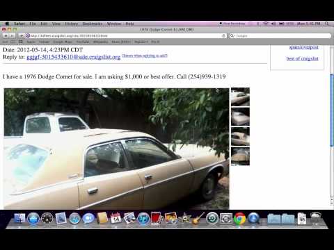 Craigslist Ft Hood Texas - Used Cars and Trucks Available Locally in 2012