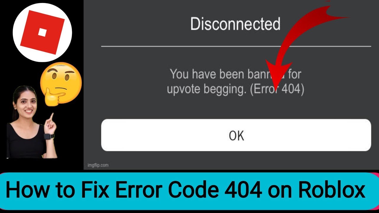 How to Fix error 404 on Roblox (2025)? Error code 404