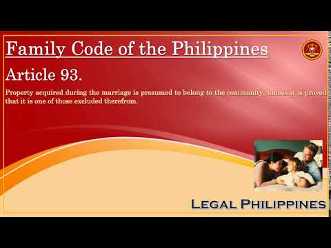Family Code of the Philippines, Article 93 | John
