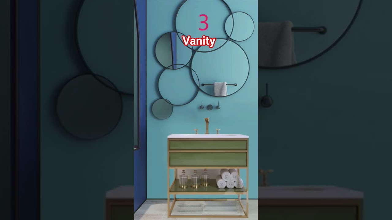 Bathroom vanity ideas !! vanity Bathroom  design !! bathroom cabinet #viral #interiordesign