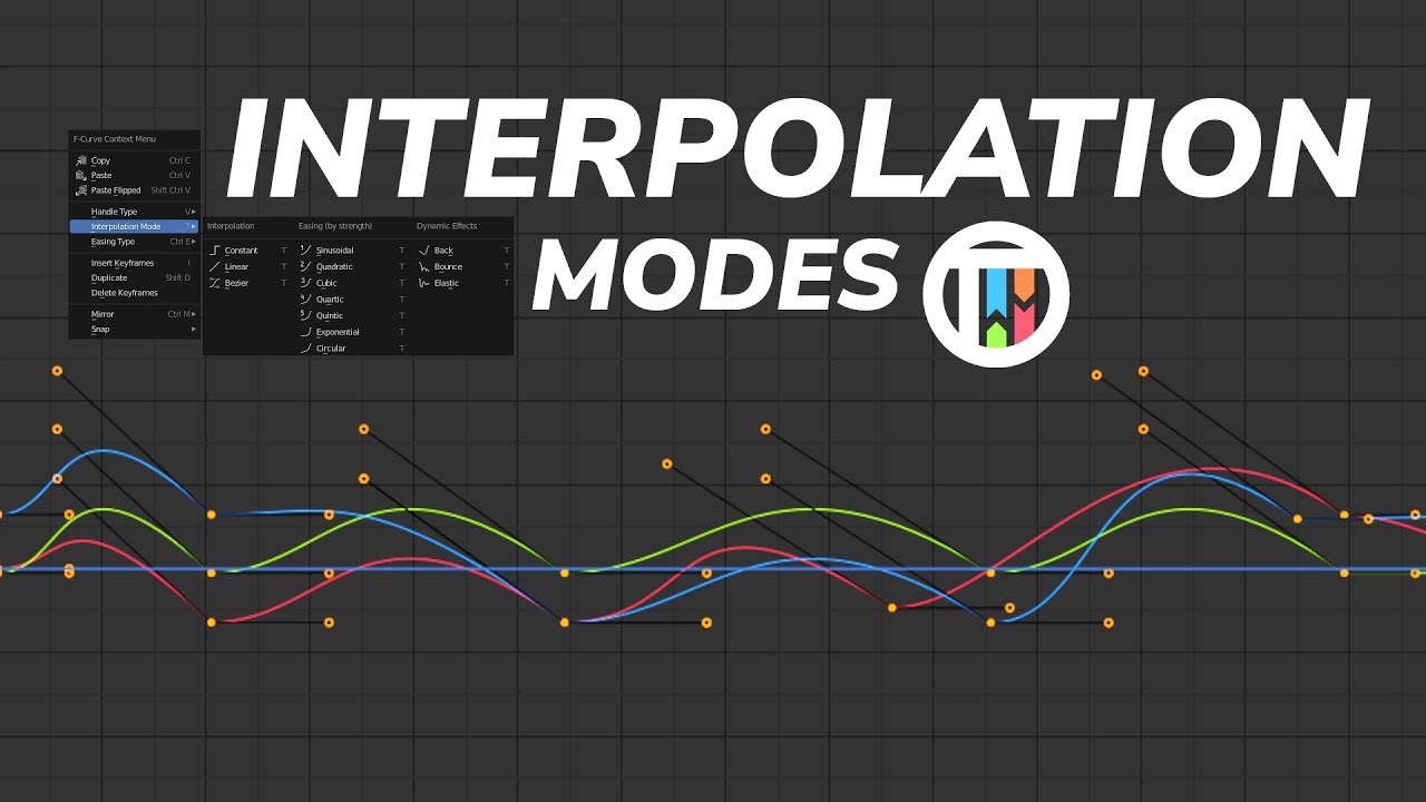 All About Interpolation Modes in Blender 3.0 - Tutorial