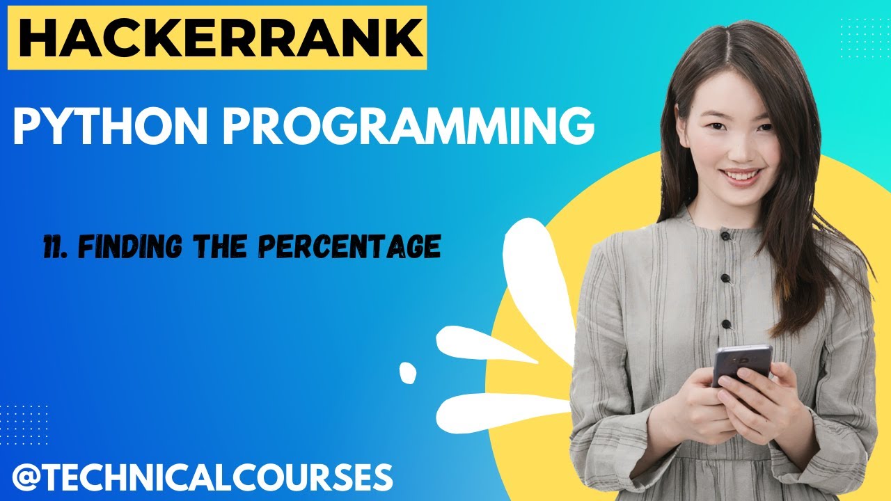 Finding The Percentage Python Hackerrank | python project solutions #python #coding