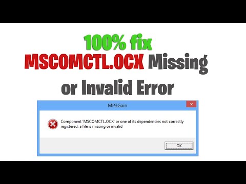 Windows 7 needs mscomctl ocx missing - slidelana
