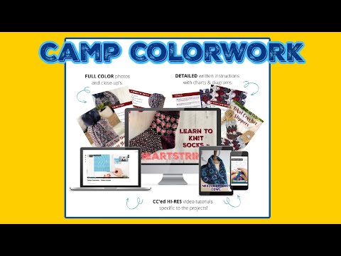 The Best Colorwork Course for Knitters and Crocheters || What is Camp Colorwork?