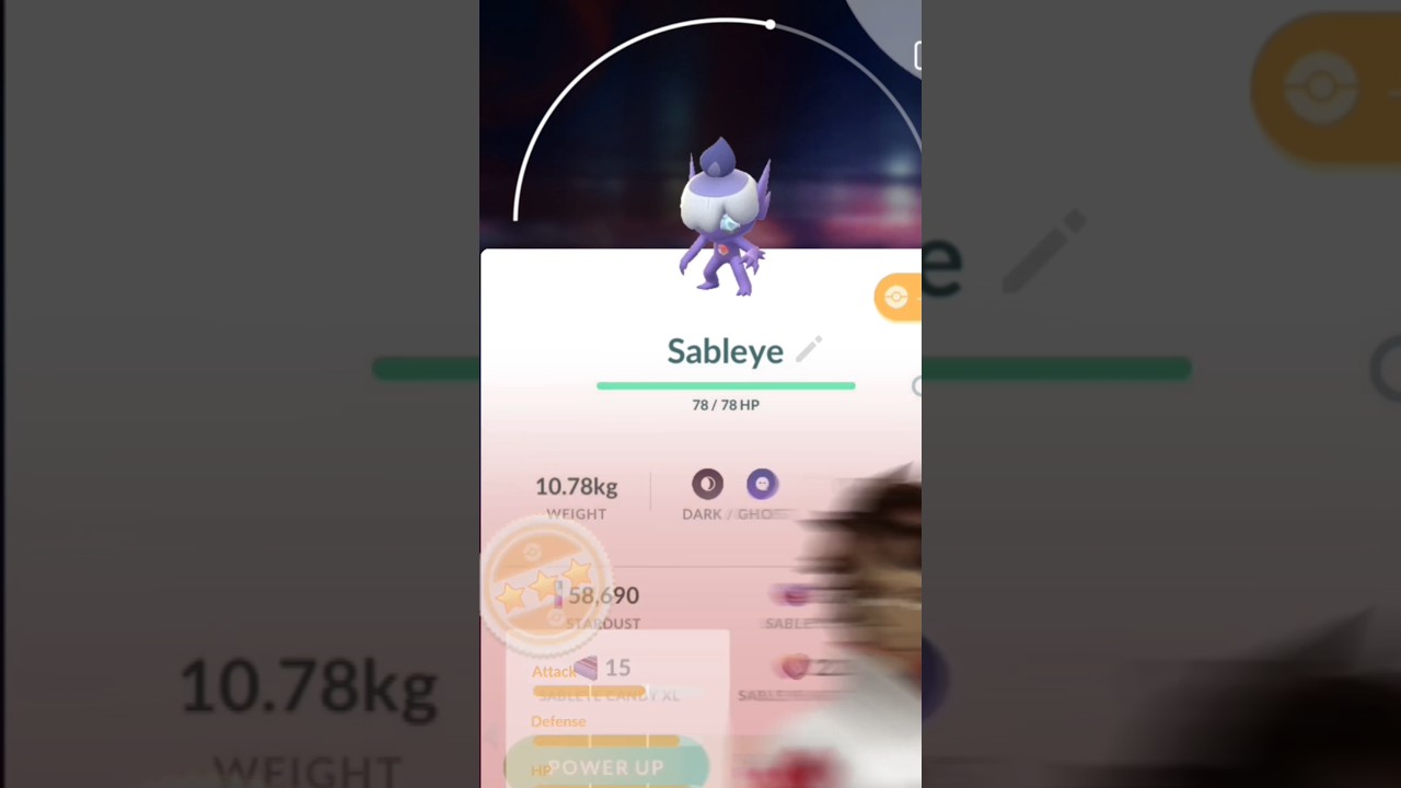 Mega evolving costume sableye