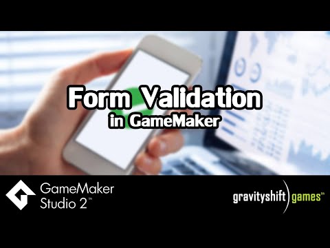 Dynamic Form Validation in GameMaker Studio 2 - Field Validation