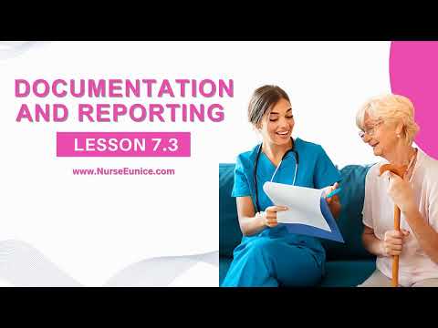 Documentation and Reporting - Online CNA Exam Prep Course