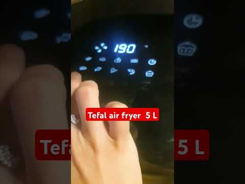 trying a tefal air fryer #airfryer #tefal #cooking