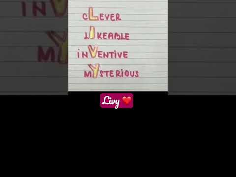 Meaning of the name LIVY #meaning #name #livy