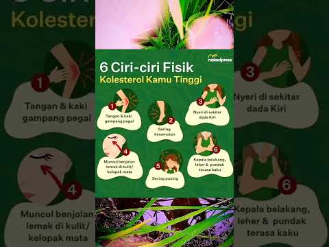 Ciri-ciri fisik Kolesterol tinggi #tips #tipsehat #makanan #lemak #edukasi #shorts