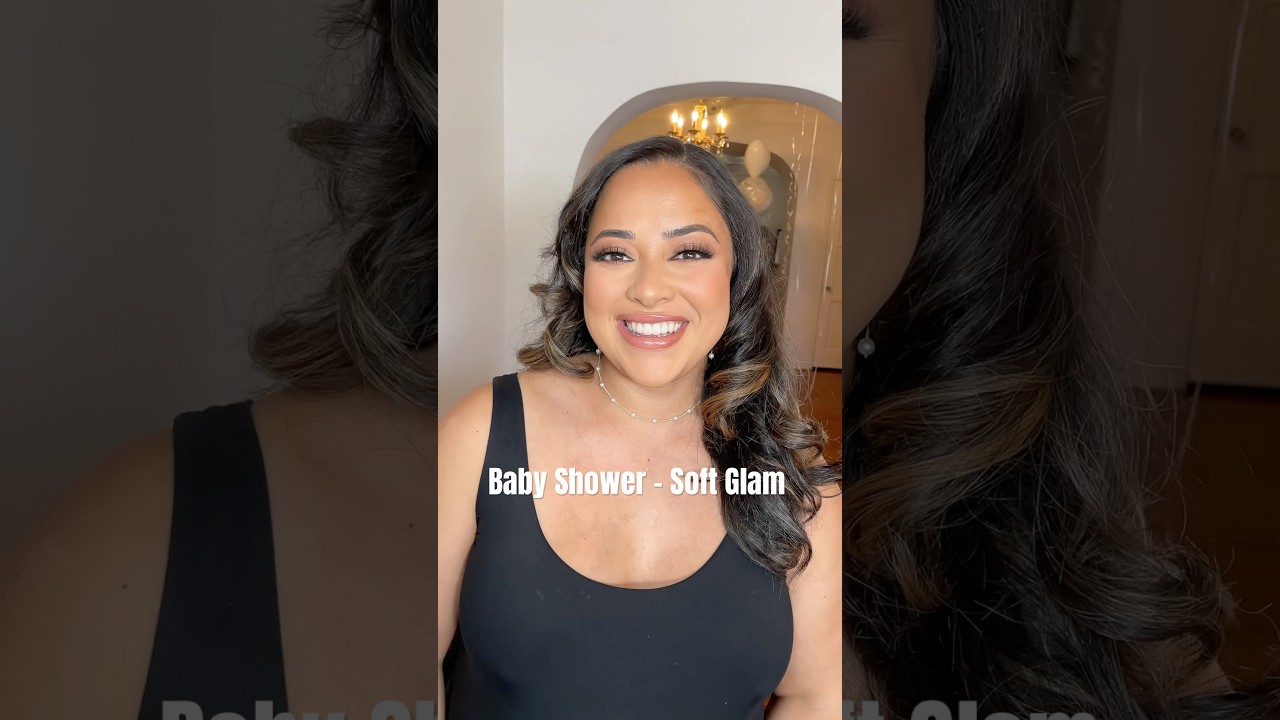 Baby Shower Makeup | Soft Glam #lamakeupartist #softglam #makeup #shorts #babyshower