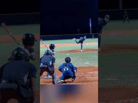 Excellent movement! Filippo Baldassarri’s two-seam fastball