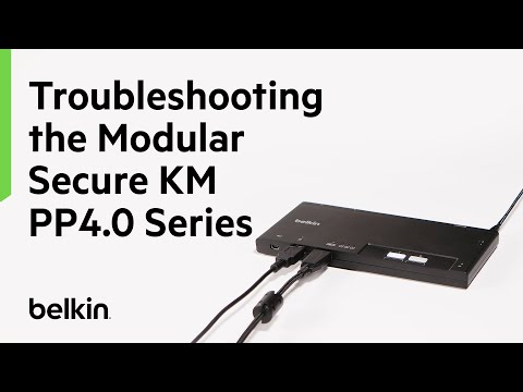 Troubleshooting the Modular Secure KM PP4.0 Series