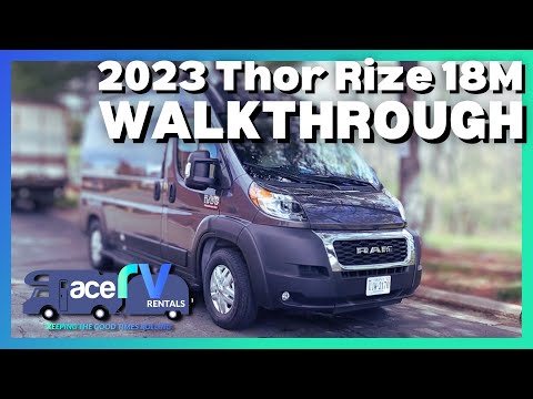 2023 Thor Rize 18M Walkthrough · Ace RV Rentals & Sales