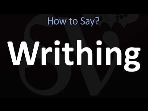 How to Pronounce Writhing? (CORRECTLY)