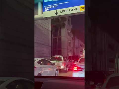 New Parking Gate at LAX Airport Terminal 2 Parking Structure #shorts #short #new