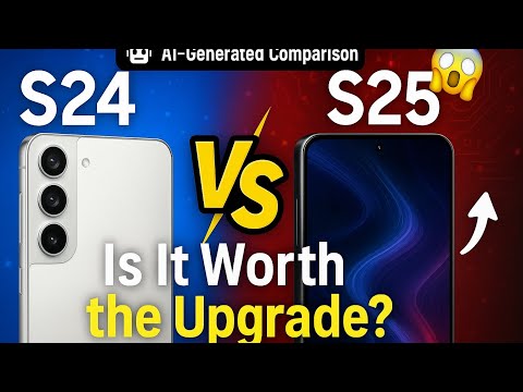Galaxy S24 vs S25 – The Ultimate AI-Powered Comparison!