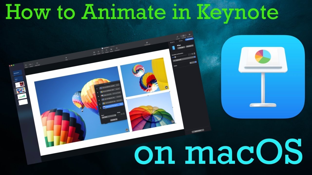 How to Animate Objects in Keynote