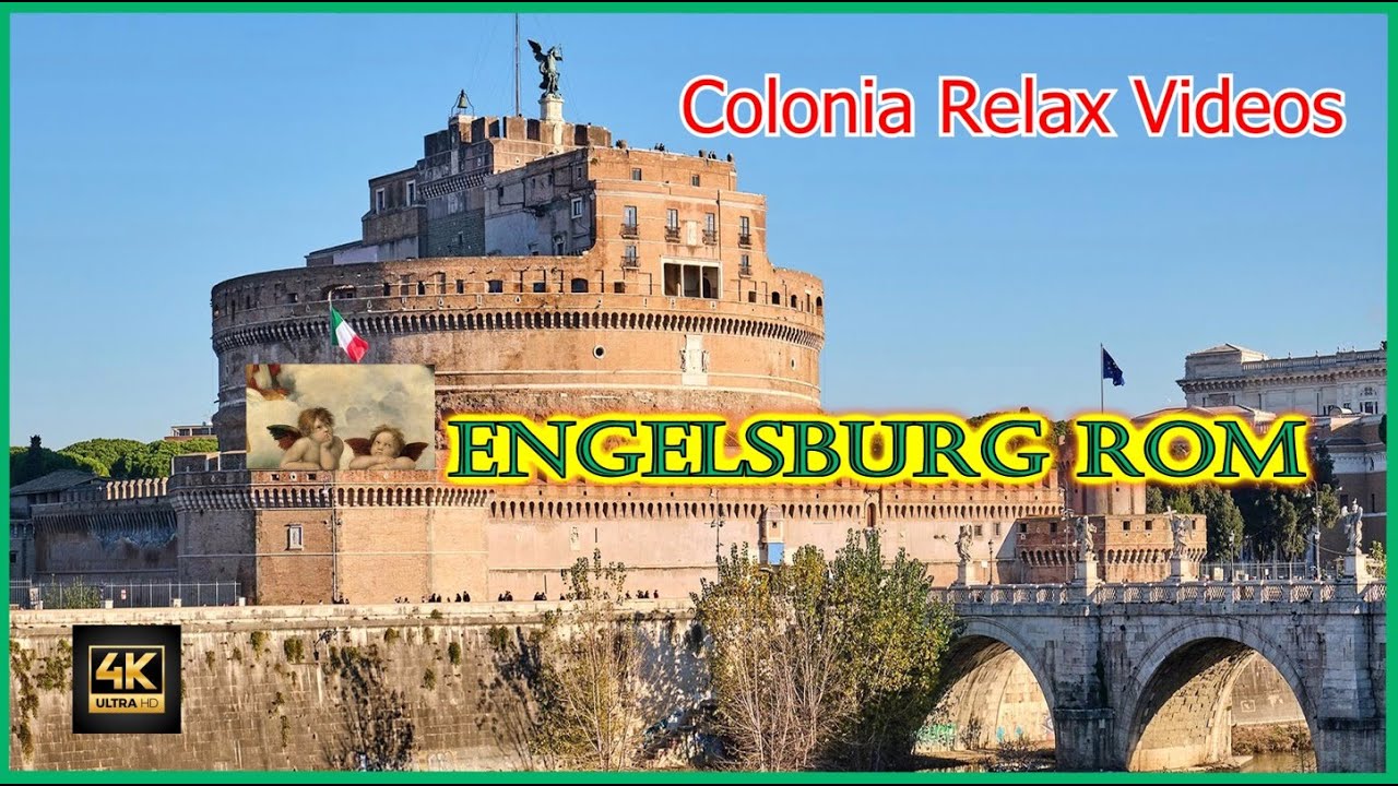 Die ENGELSBURG in Rom. Das erwartet Sie! (Rome / Italy) [4K] Walk Castel Sant'Angelo