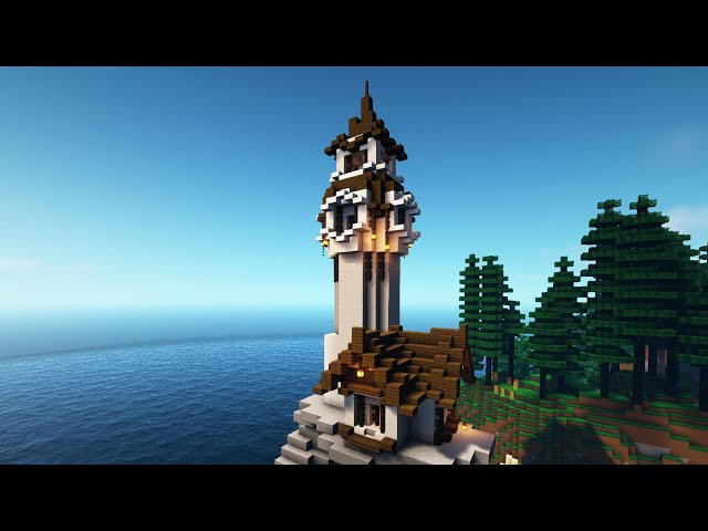 How to build a Lighthouse Minecraft Map