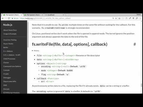 Nodejs (p4) create file (json) from post data, without express