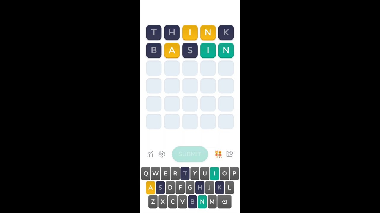 Wordle Unlimited - Daily Word - Gameplay