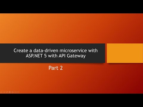 Learn Create a data driven microservice with API Gateway in ASP NET 5 Part 2 - Mind Luster