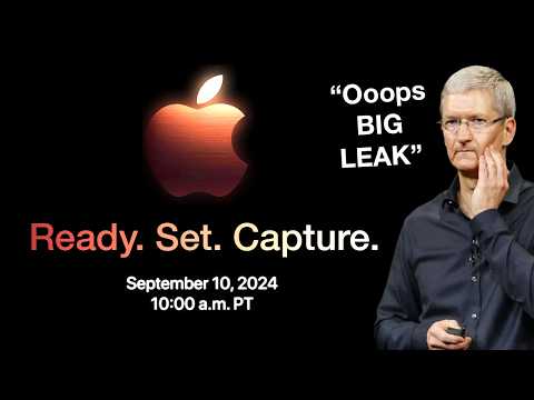 iPhone 16 EVENT LAUNCH DATE LEAK! - APPLE KEYNOTE INVITATION FOUND?